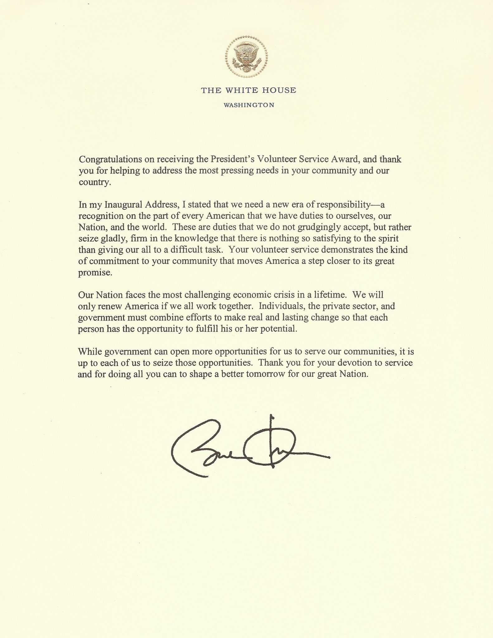 The President’s Volunteer Service Award 2013 – OneInMath